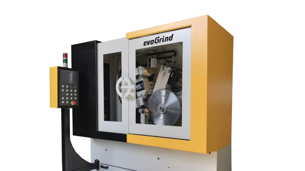 evoGrind Carbide Saw Grinder - Top & Face Grinding Flexibility!